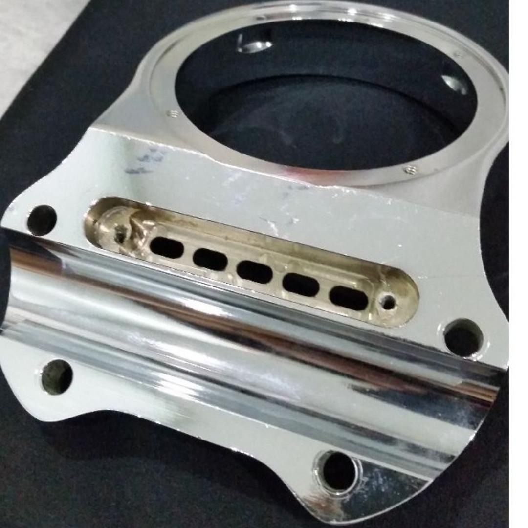 BRAND NEW -Chrome 4" Speedo RISER MOUNT for Harley Sportster 2004 ...