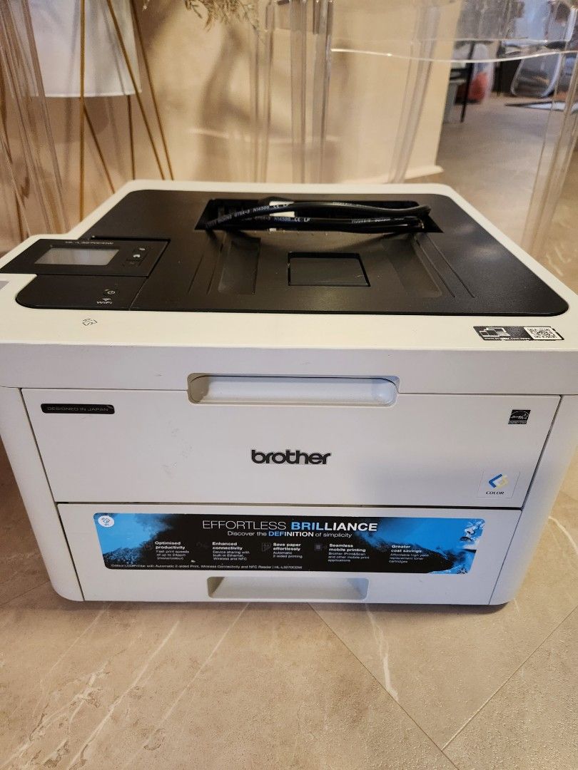 Brother HL-L3270CDW Compact Wireless Digital Color Printer with NFC, Mobile Device and Duplex ...