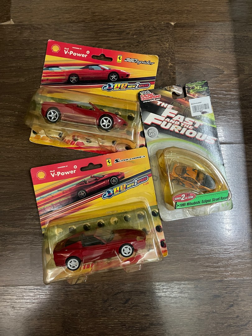 Car figurine toy ferrari 360 spider Fast and the furious 1995 ...