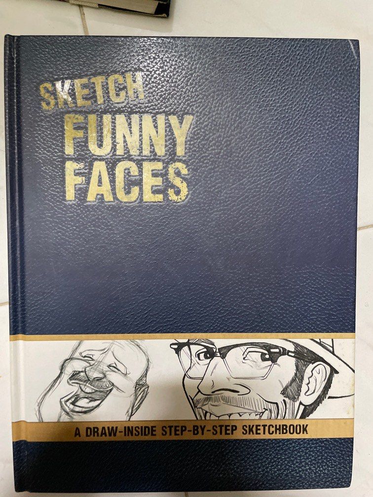 Cartoon Sketching Drawing Hard Cover Book, Hobbies & Toys, Books ...