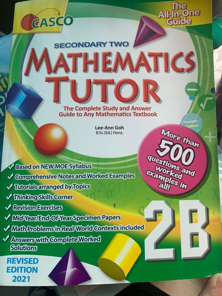 Casco Mathematics Tutor 2B, Hobbies & Toys, Books & Magazines ...