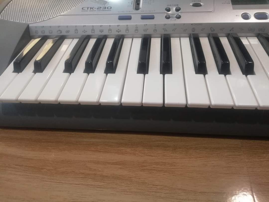 Casio CTK-230 Casio Piano Keyboard, Audio, Portable Music Players on Carousell
