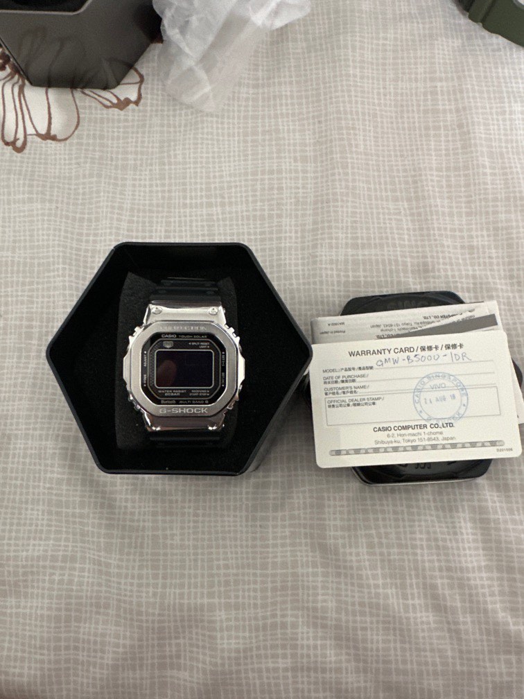Casio GMW- B500, Men's Fashion, Watches & Accessories, Watches on Carousell