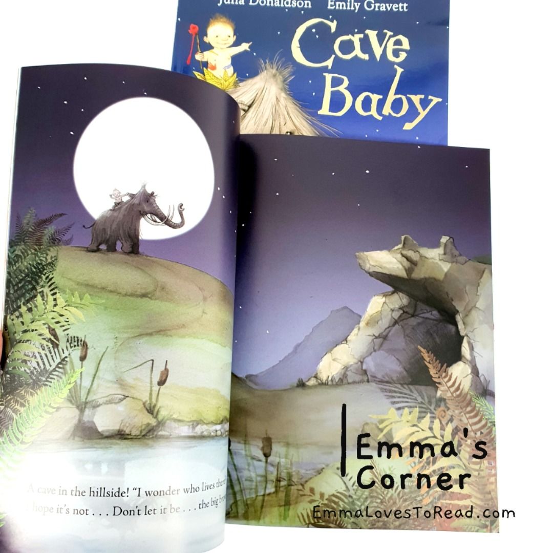 Cave Baby by Julia Donaldson & Emily Gravett Children Picture Book PB ...