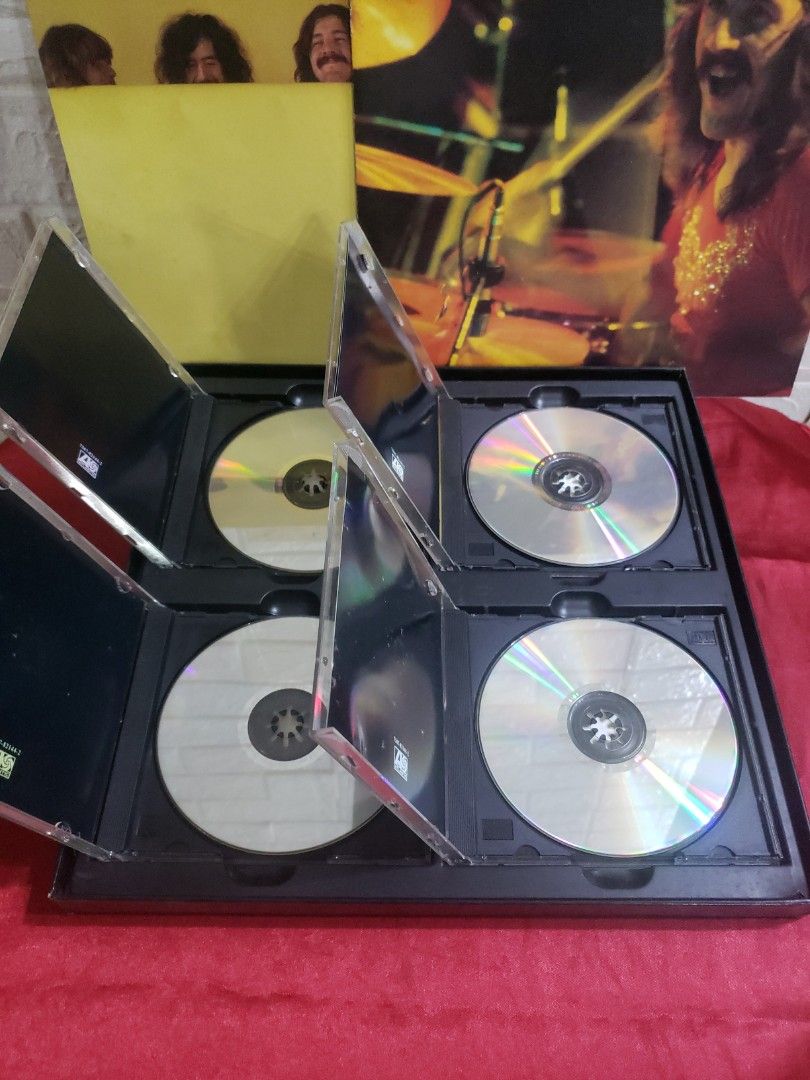 CD /ORIGINAL GERMAN/EU PRESS 1990 / 4 CD BOXSET - LED ZEPPELIN ( The ...