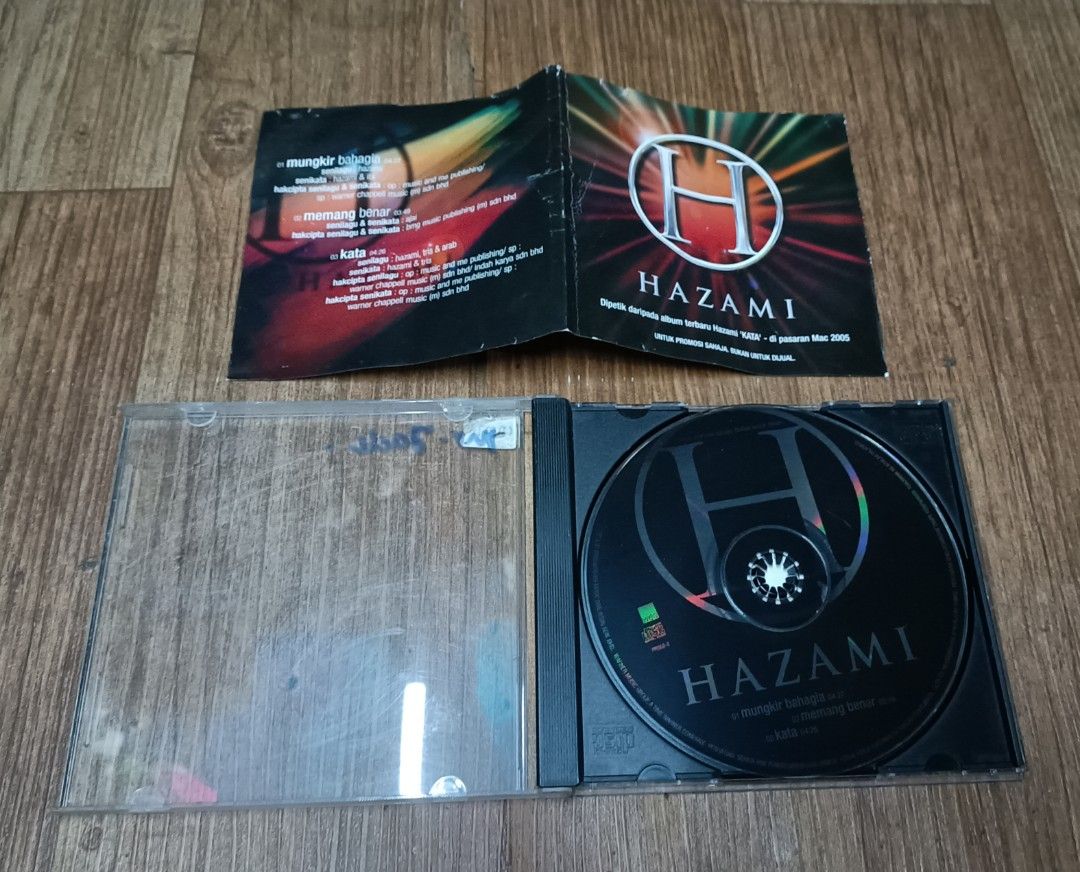 CD HAZAMI @ 2005 WARNER MUSIC M SDN BHD.., Hobbies & Toys, Music ...