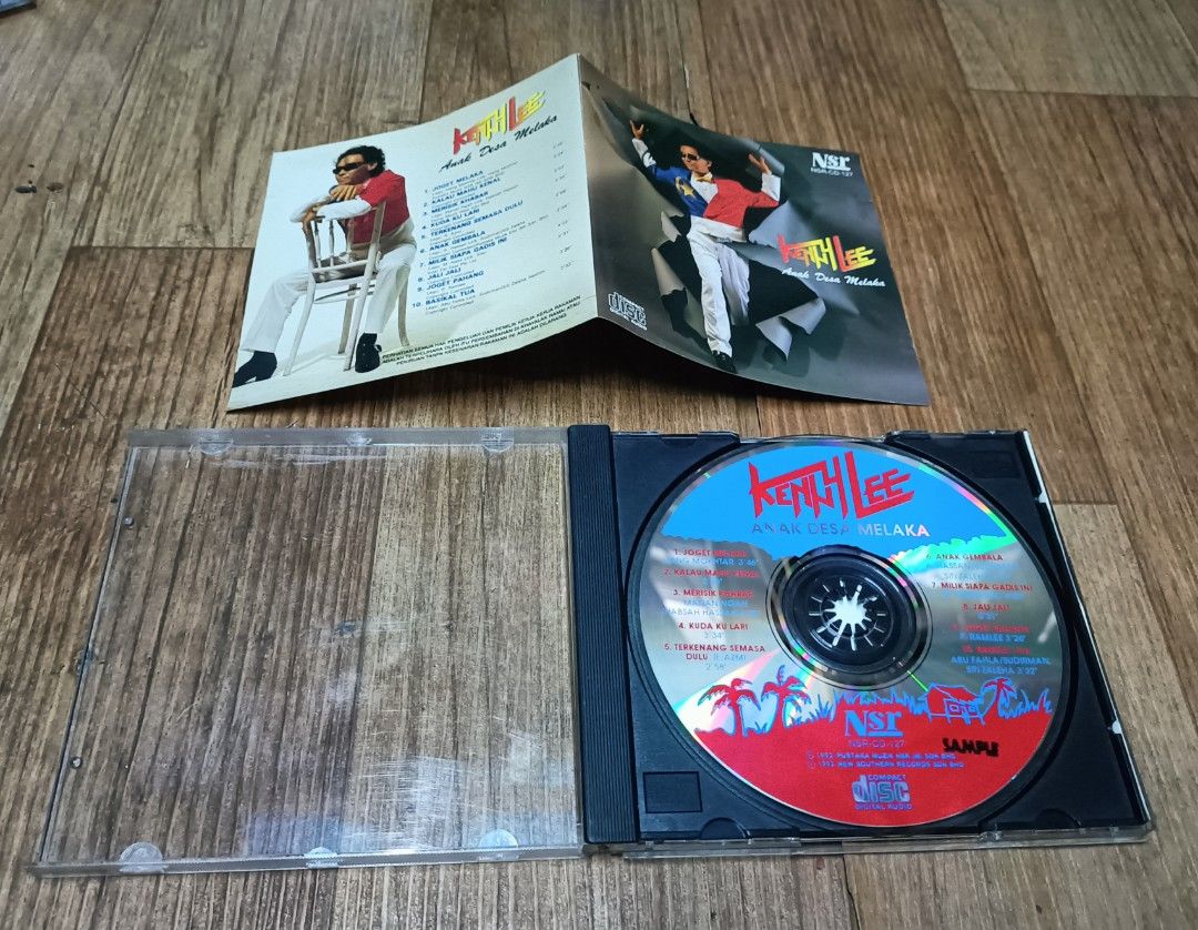 CD KENNY LEE @ 1992 PUSTAKA MUZIK NSR/NEW SOUTHERN RECORD SDN BHD ...