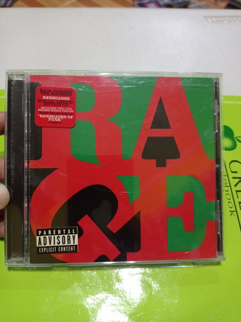 CD Rage Against the machine, Hobbies & Toys, Music & Media, CDs & DVDs ...