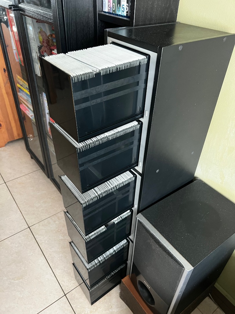 CD Tower, Furniture & Home Living, Furniture, Shelves, Cabinets & Racks ...