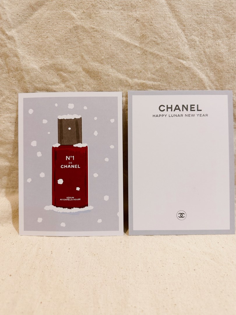 Chanel greeting card, Beauty & Personal Care, Fragrance & Deodorants on ...