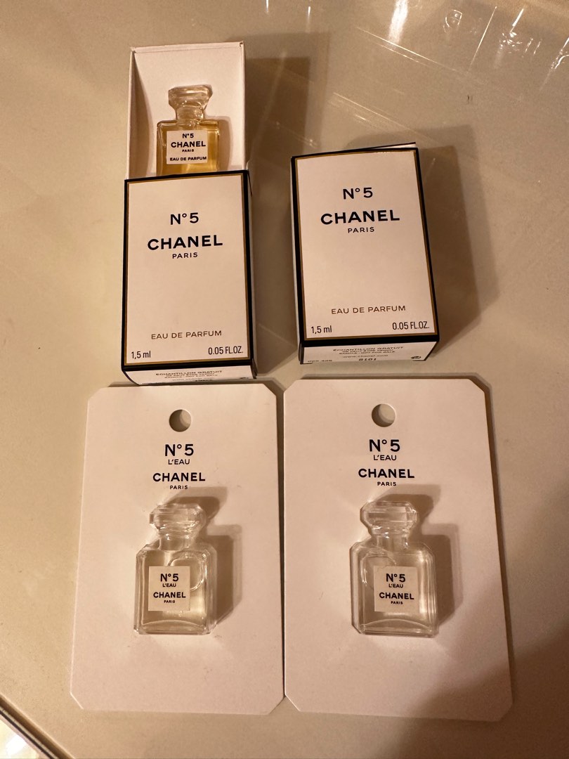 Chanel N5 Miniature Perfume 1.5ml, Beauty & Personal Care, Fragrance ...