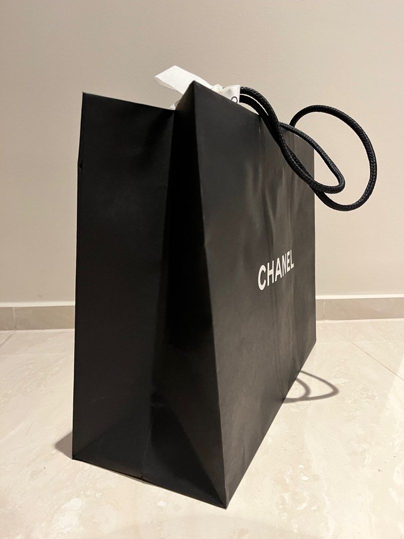 Chanel Paper Bag, Luxury, Bags & Wallets on Carousell