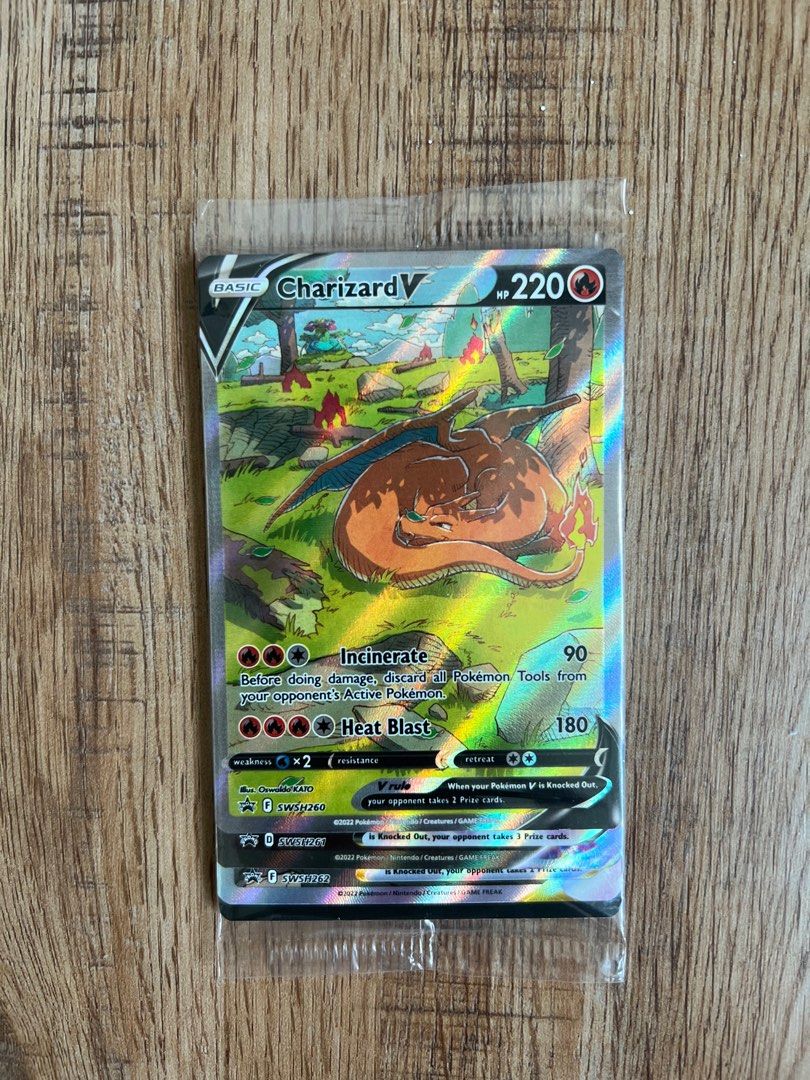 Charizard UPC Promo pack, Hobbies & Toys, Toys & Games on Carousell