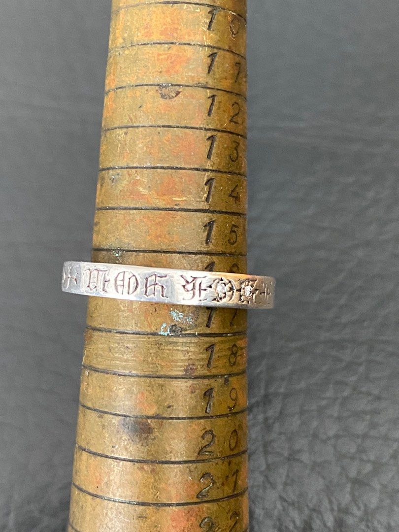 Chrome Hearts Space 2 Diamonds Ring, 男裝, 手錶及配件, 珠寶 - Carousell