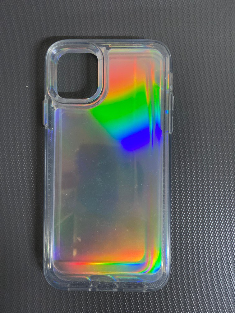 Clear case with holographic, Mobile Phones & Gadgets, Mobile & Gadget ...