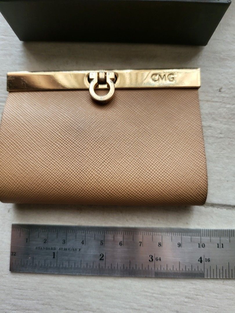 CMG tan keyholder, Women's Fashion, Bags & Wallets, Wallets & Card ...