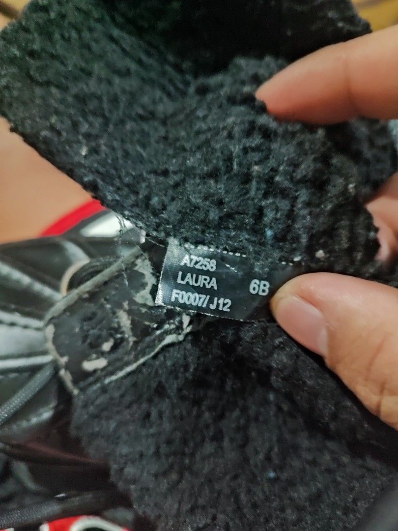COACH BLACK LEATHER LAURA BOOTS, Luxury, Apparel on Carousell