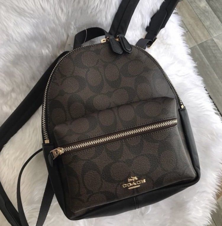 Coach Mini Charlie Backpack, Women's Fashion, Bags & Wallets, Backpacks ...