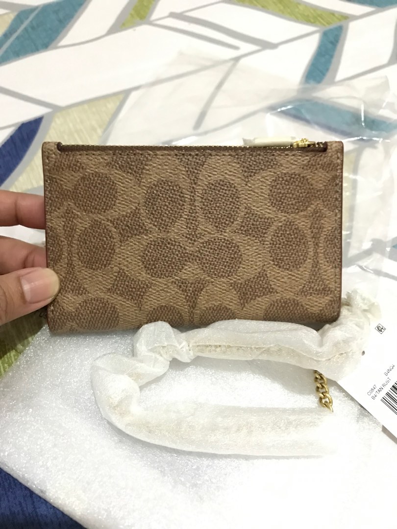 Coach retail card case, Luxury, Bags & Wallets on Carousell