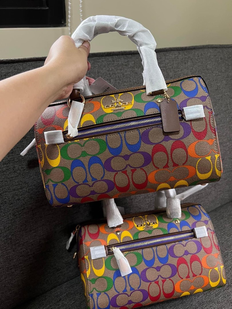 Coach Rowan Rainbow, Women's Fashion, Bags & Wallets, Cross-body Bags ...