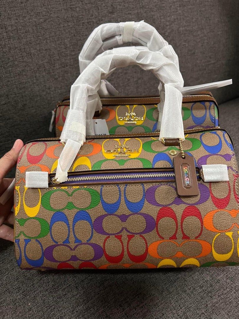 Coach Rowan Rainbow, Women's Fashion, Bags & Wallets, Cross-body Bags ...