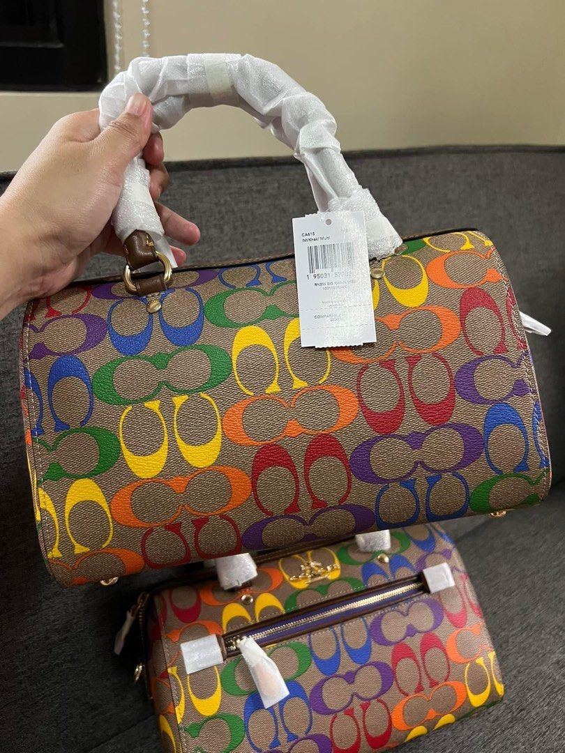 Coach Rowan Rainbow, Women's Fashion, Bags & Wallets, Cross-body Bags ...