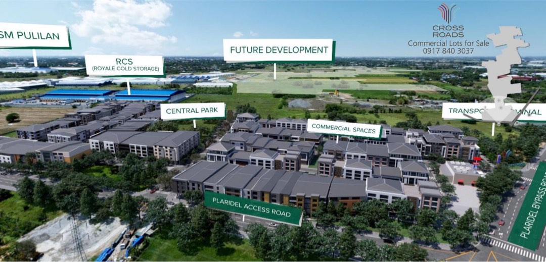 Crossroads Ayala Commercial Lot for Sale Plaridel Bulacan, Property ...