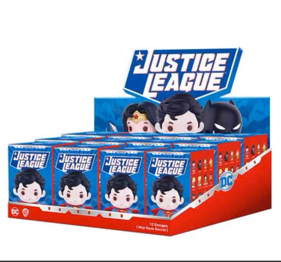 DC JUSTICE LEAGUE POPMART / FULL SET / CHOOSE CHARACTER / SINGLE BOX ...