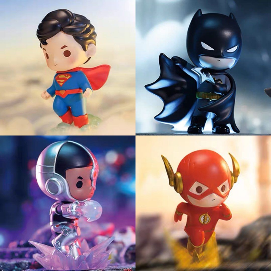 DC JUSTICE LEAGUE POPMART / FULL SET / CHOOSE CHARACTER / SINGLE BOX ...