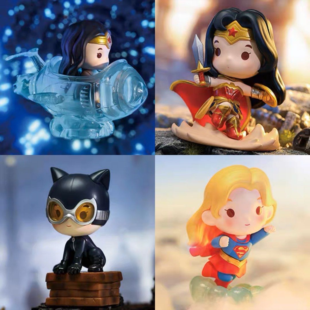 DC JUSTICE LEAGUE POPMART / FULL SET / CHOOSE CHARACTER / SINGLE BOX ...