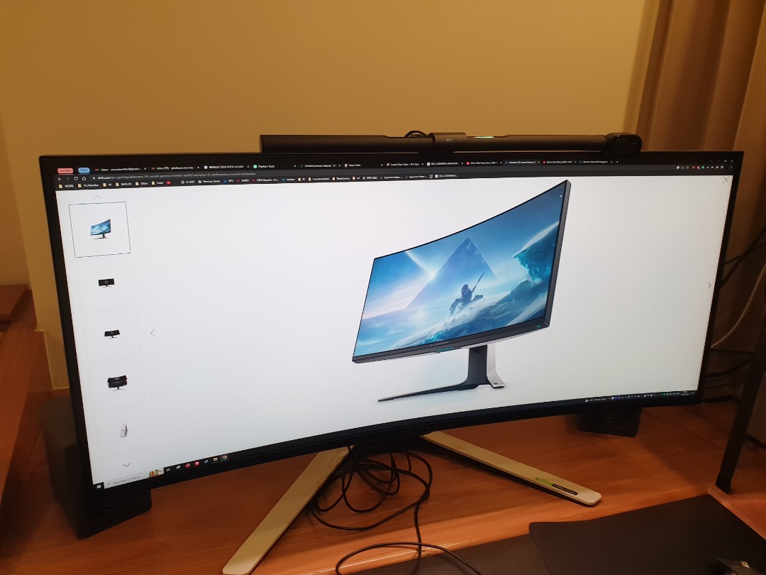 Dell Alienware 38 Inch Ultrawide Curved Gaming Monitor AW3821DW ...
