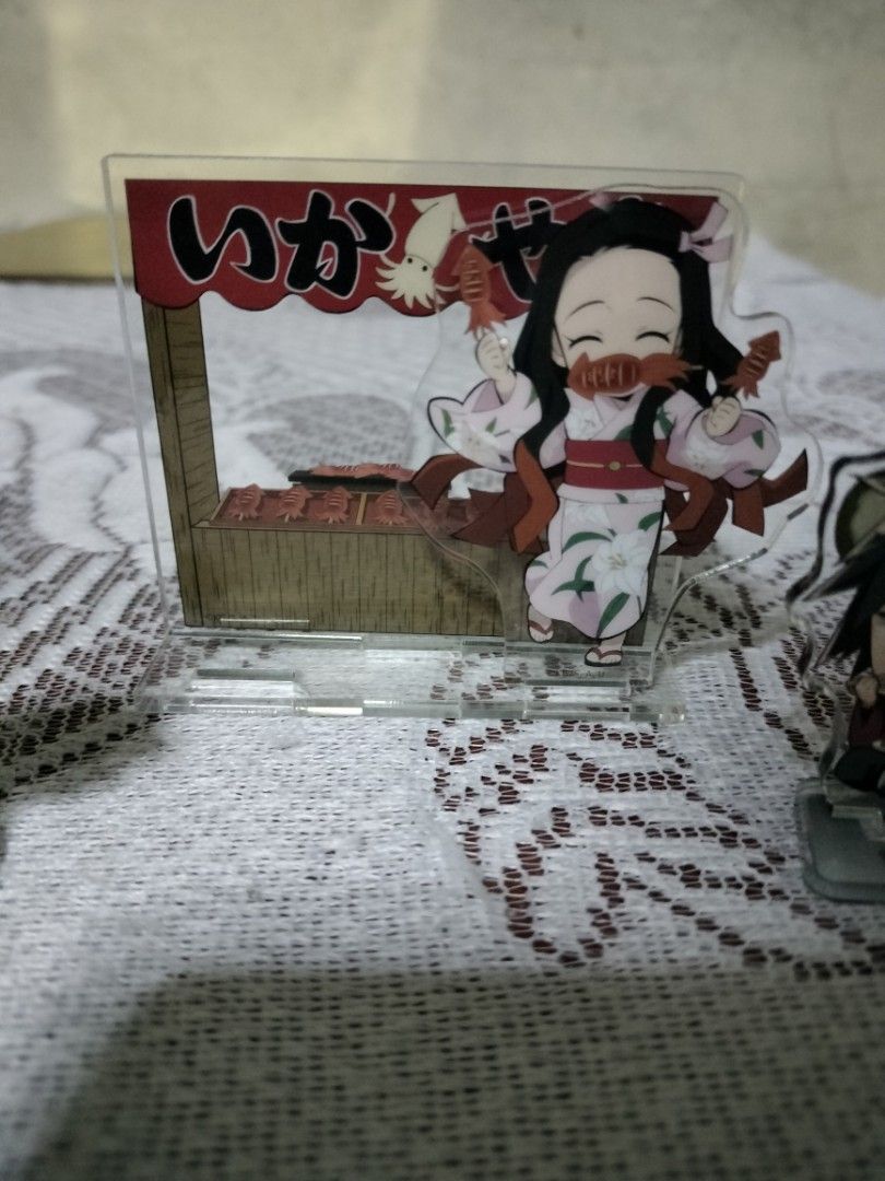 Demon slayer acrylic standee set (Authentic), Hobbies & Toys ...