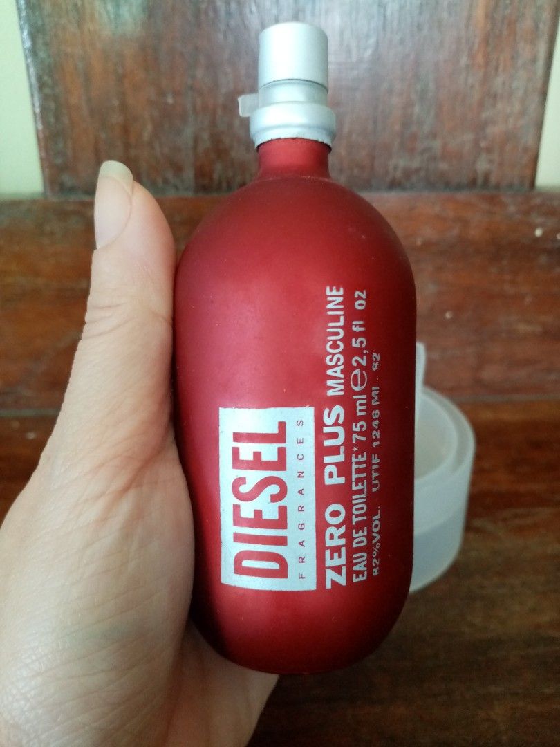 Diesel Zero plus EDT original, Beauty & Personal Care, Fragrance ...