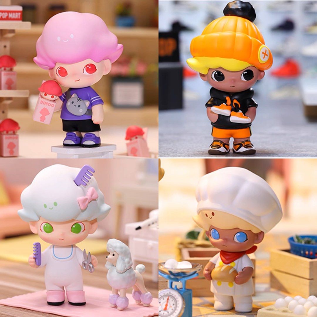 DIMOO LIFE UNIVERSITY POPMART / FULL SET / ABLE TO CHOOSE CHARACTER ...