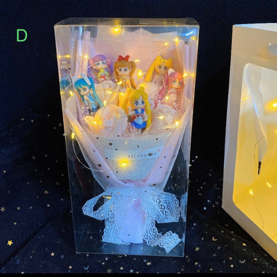 Disney Princess Bouquet Sailor Moon Bouquet Disney Flower Bouquet ...