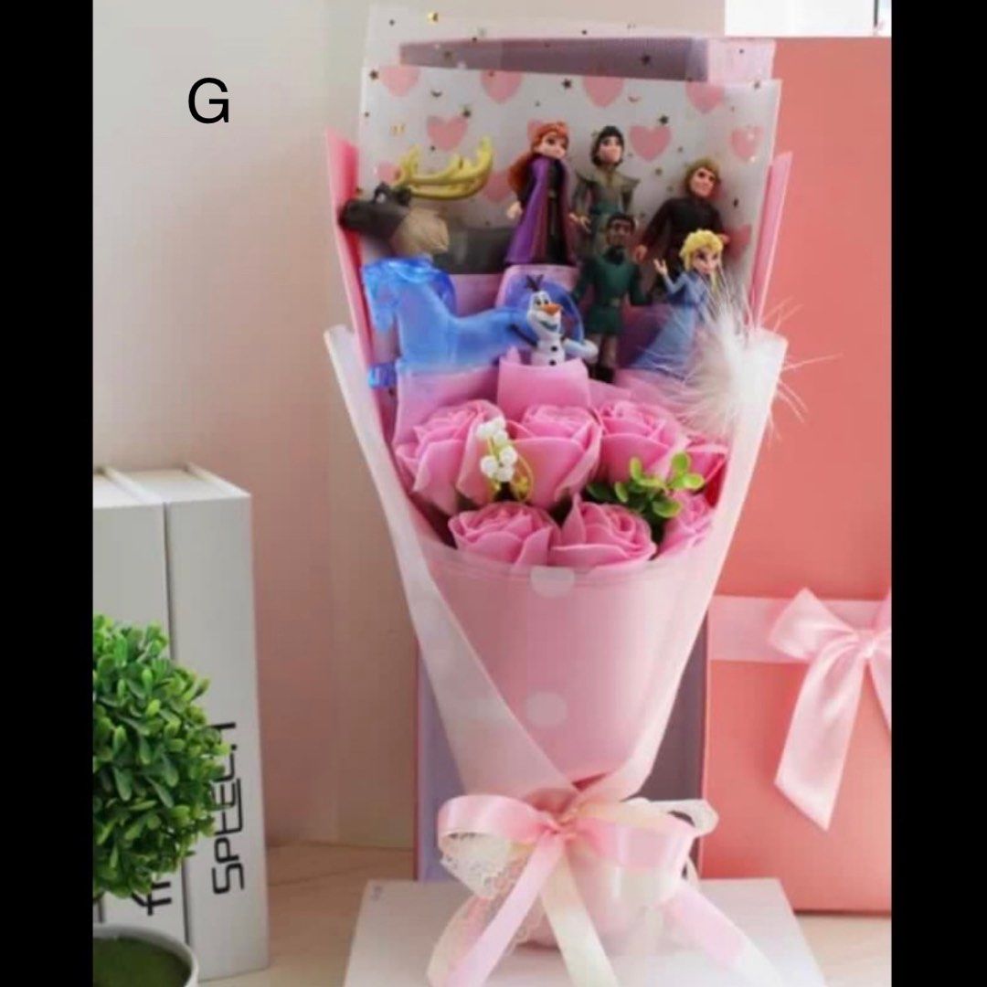 Disney Princess Bouquet Sailor Moon Bouquet Disney Flower Bouquet ...
