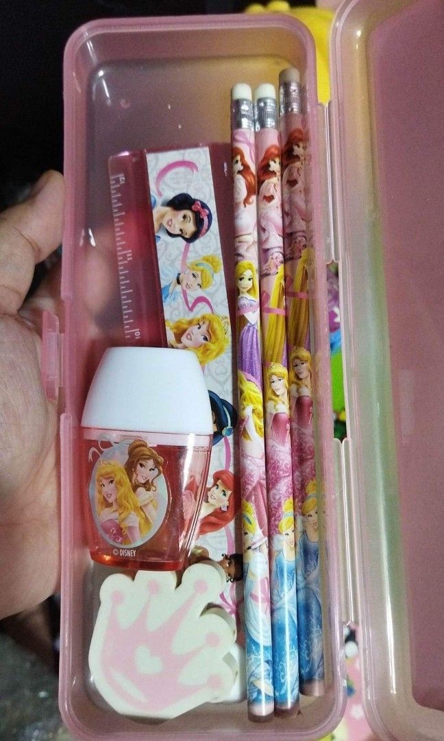 DISNEY PRINCESS PENCIL CASE WD SCHOOL SUPP, Hobbies & Toys, Stationary ...