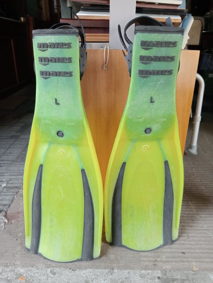 Diving fins large size japan surpluz, Sports Equipment, Other Sports ...