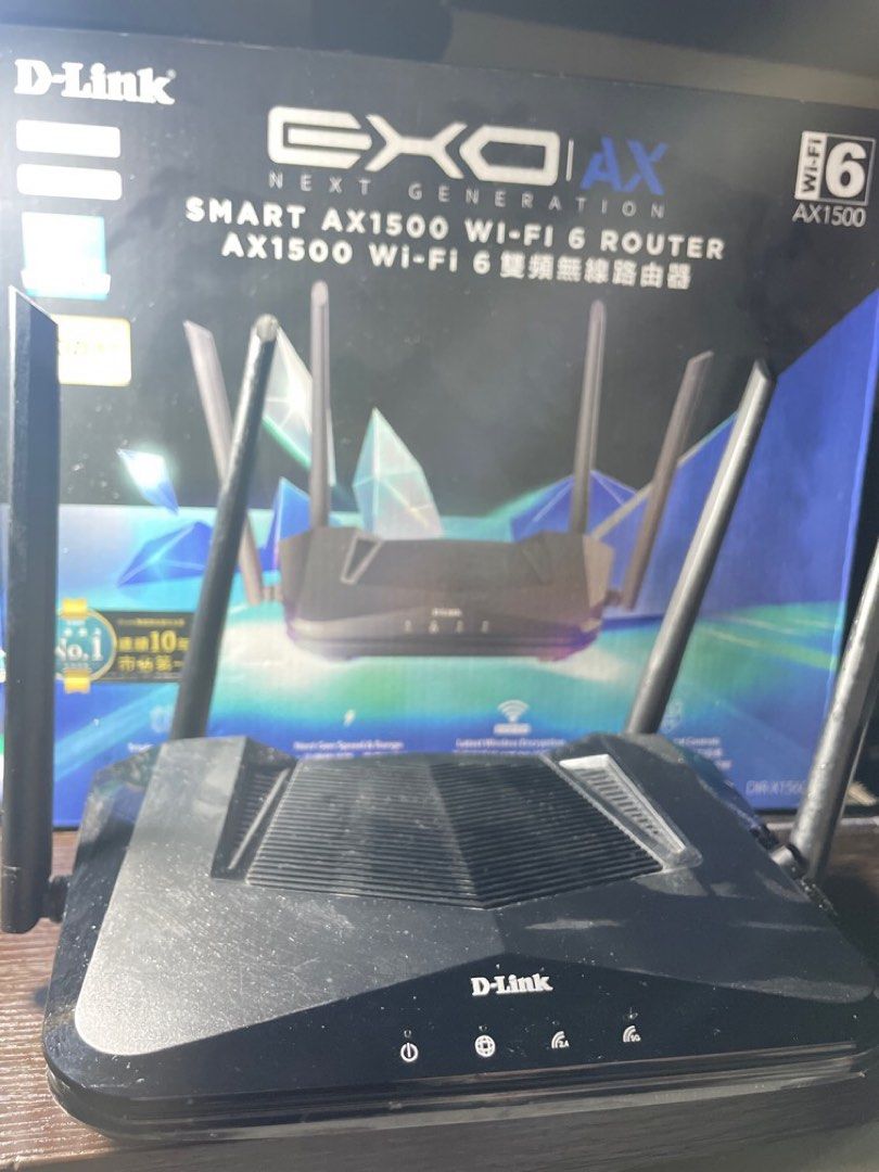 D-Link AX1500 Wi-Fi 6 Router (DIR-X1560)雙頻無線路由器, 電腦＆科技, 電腦周邊及配件, Wifi及 ...