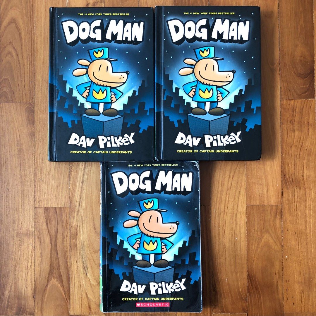 Dog Man story books comic books suitable for primary school kids young ...