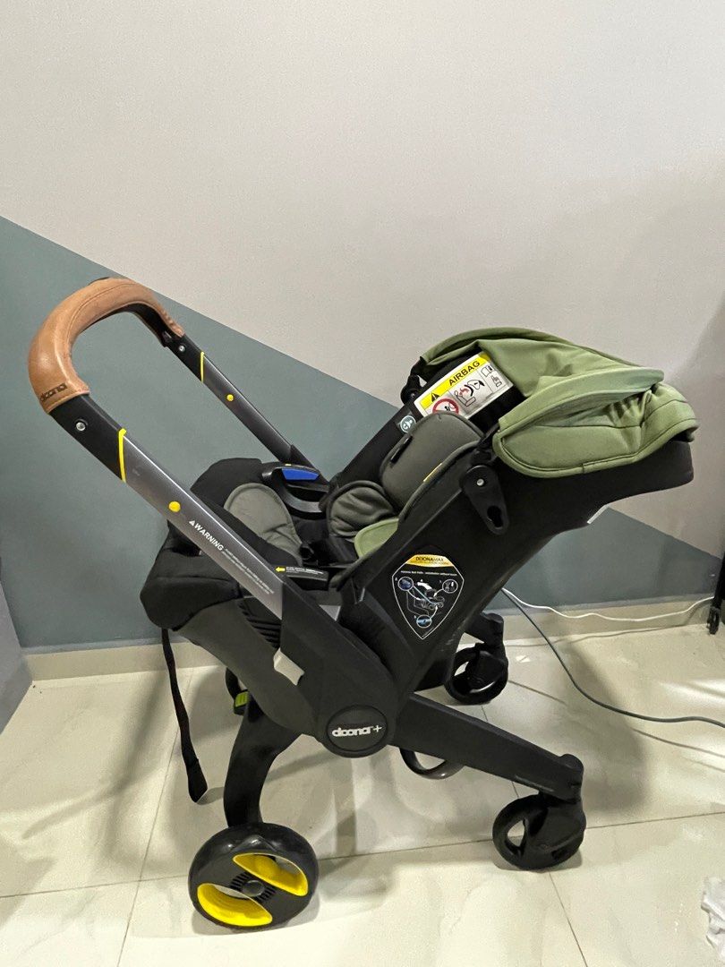 Doona+ Plus Car Seat Stroller/ 3 in 1 (Desert Green) with original ...
