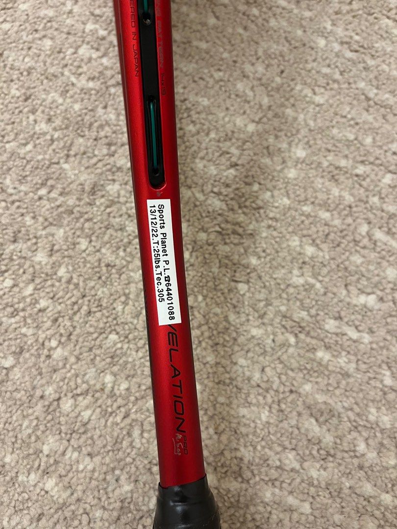 Dunlop new Sonic Revelation Squash racket, Sports Equipment, Sports ...