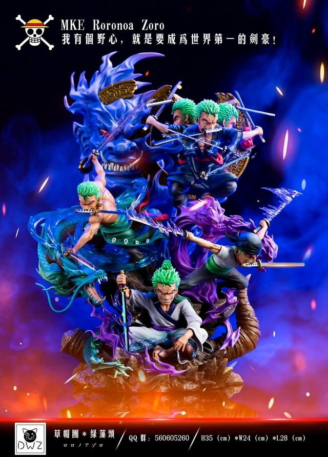 DWZ Studio- WCF Roronoa Zoro, Hobbies & Toys, Toys & Games on Carousell