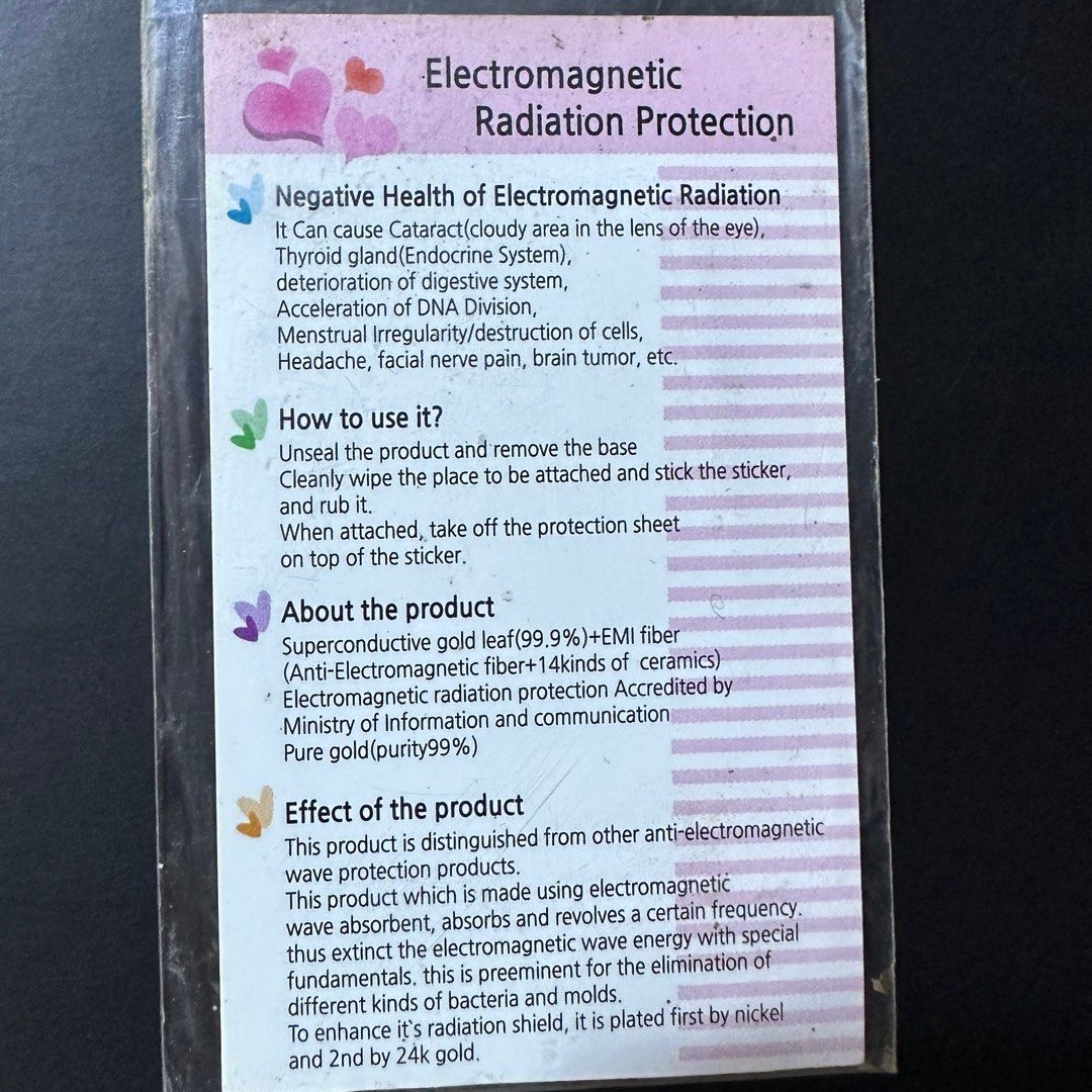 Electromagnetic Radiation Protection, Hobbies & Toys, Memorabilia ...