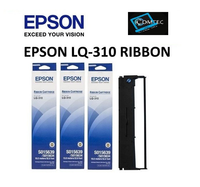 Epson LQ-310 Ribbon (S015639 / S015634), Computers & Tech, Printers ...