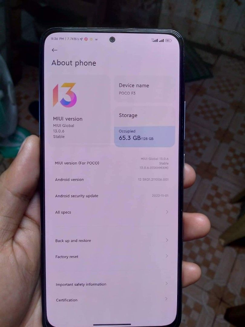 FOCO F3 5G 6GB+2/128GB, Mobile Phones & Gadgets, Mobile Phones, Android ...
