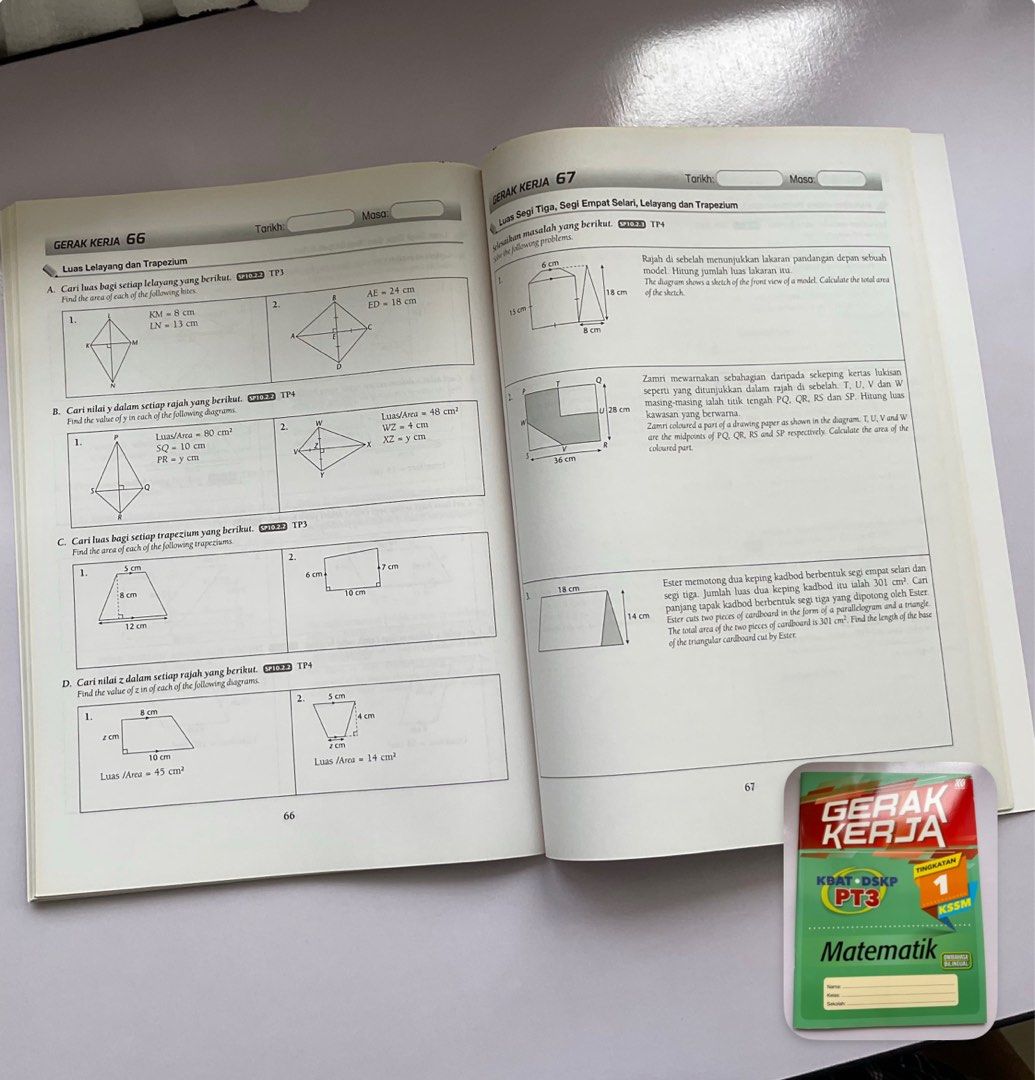 FORM 1 MATEMATIK buku rujukan assessment books tingkatan 1 mathematics ...