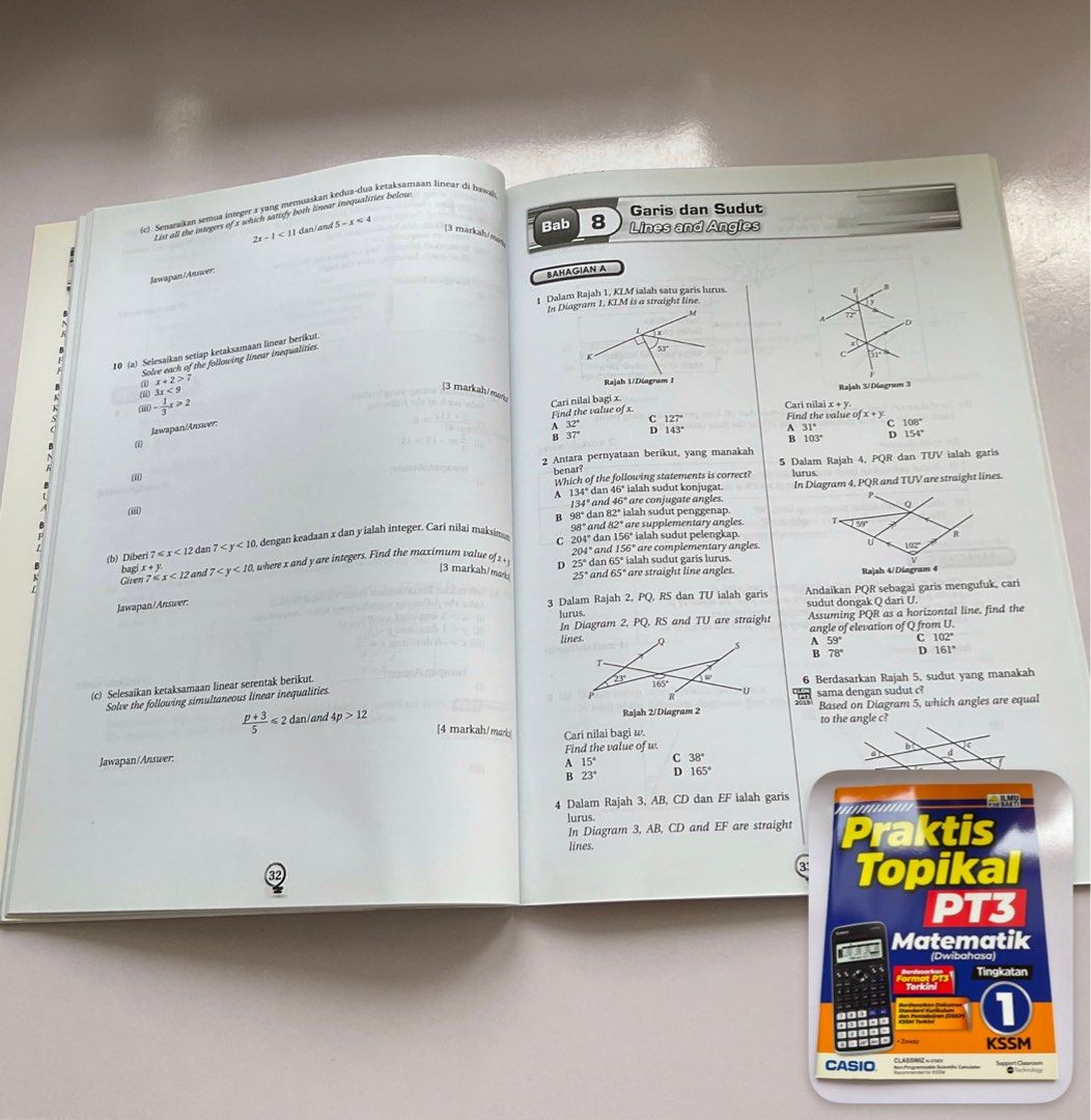 FORM 1 MATEMATIK buku rujukan assessment books tingkatan 1 mathematics ...
