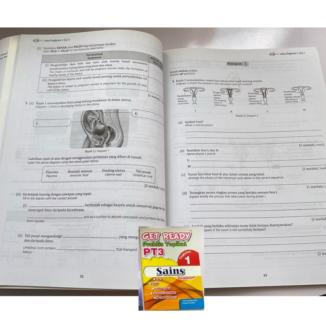 form 1 SCIENCE GEOGRAFI workbook buku rujukan kssm nusamas cemerLang ...