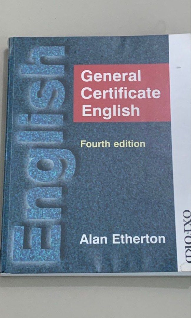 GCE O-Level English textbook Year 10 Year 11 by Alan Etherton, Hobbies ...
